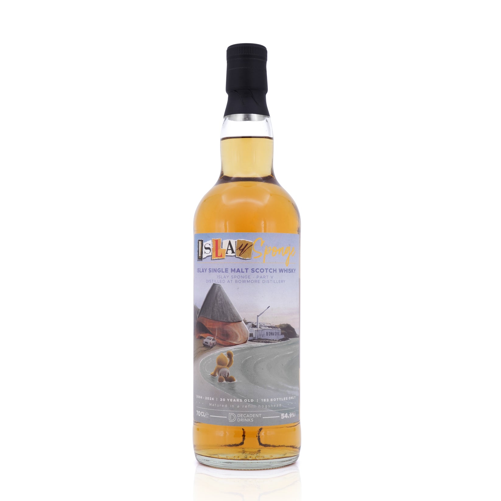 Bowmore 20 Years Old 2004/2024 Refill Hogshead Islay Sponge - Part 5 W ...