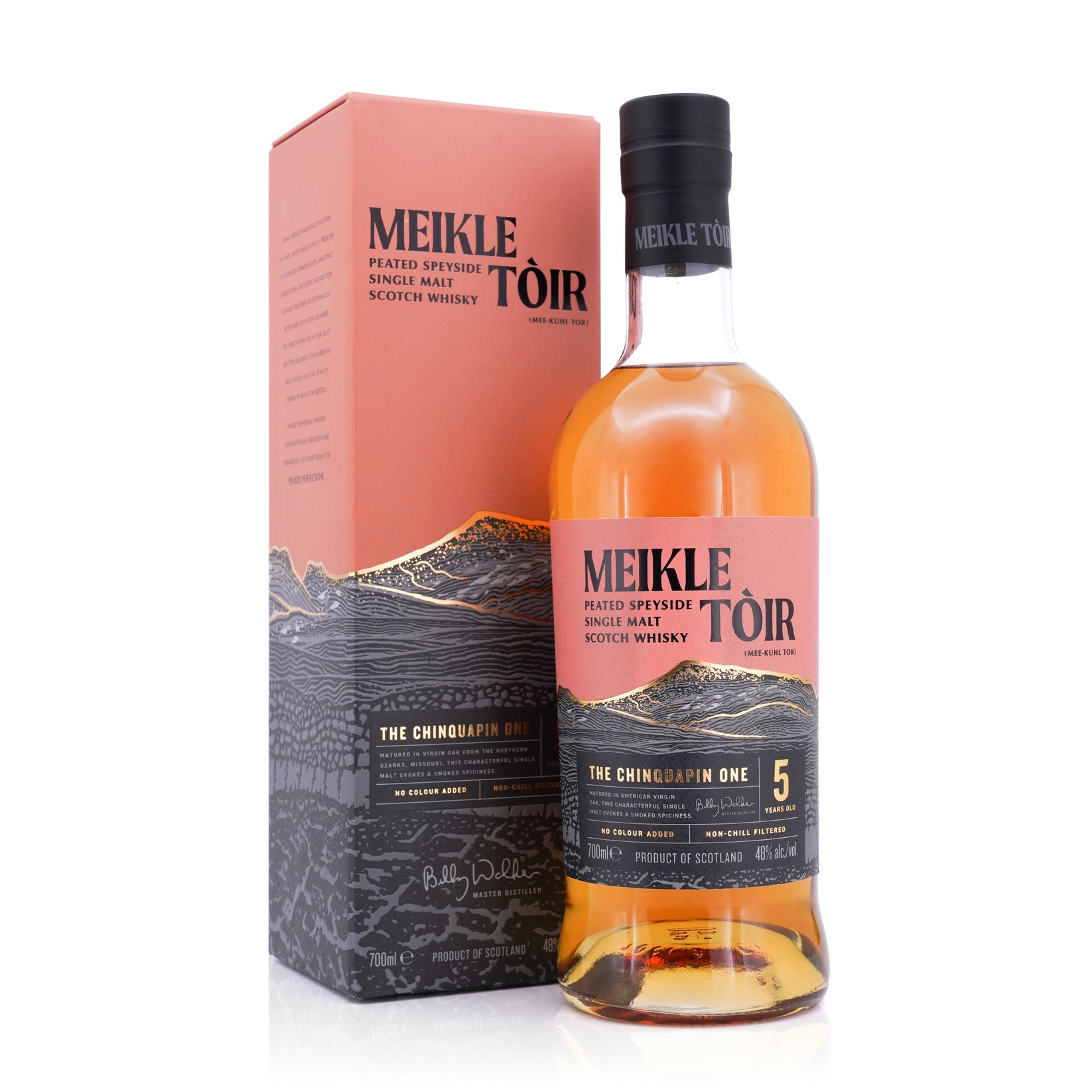 Meikle Toir 5 year old The Chinquapin One Billy Walker 48% 700ml – Maltism