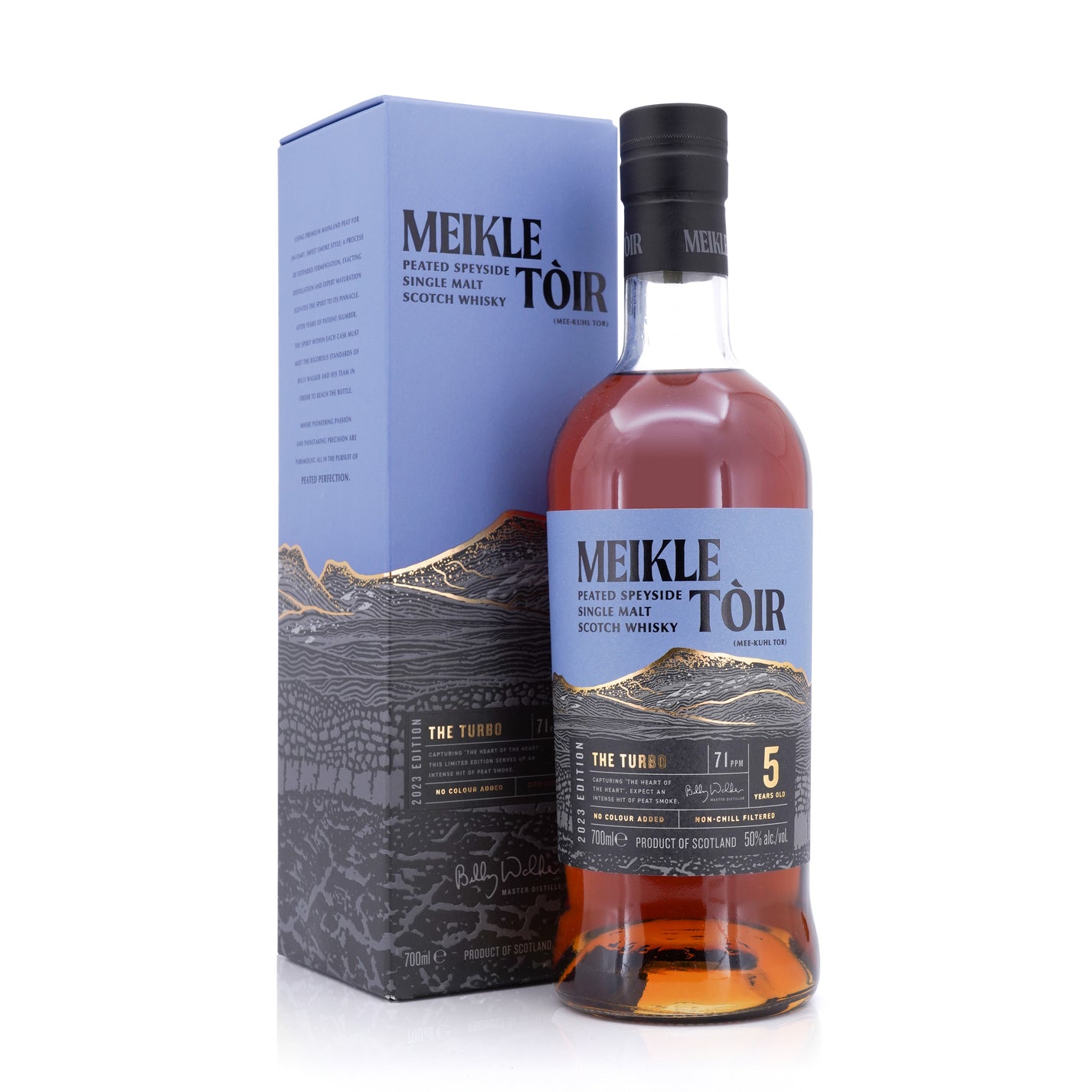 Meikle Toir 5 Years Old The Turbo 2023 Edition Billy Walker 50% 700ml ...
