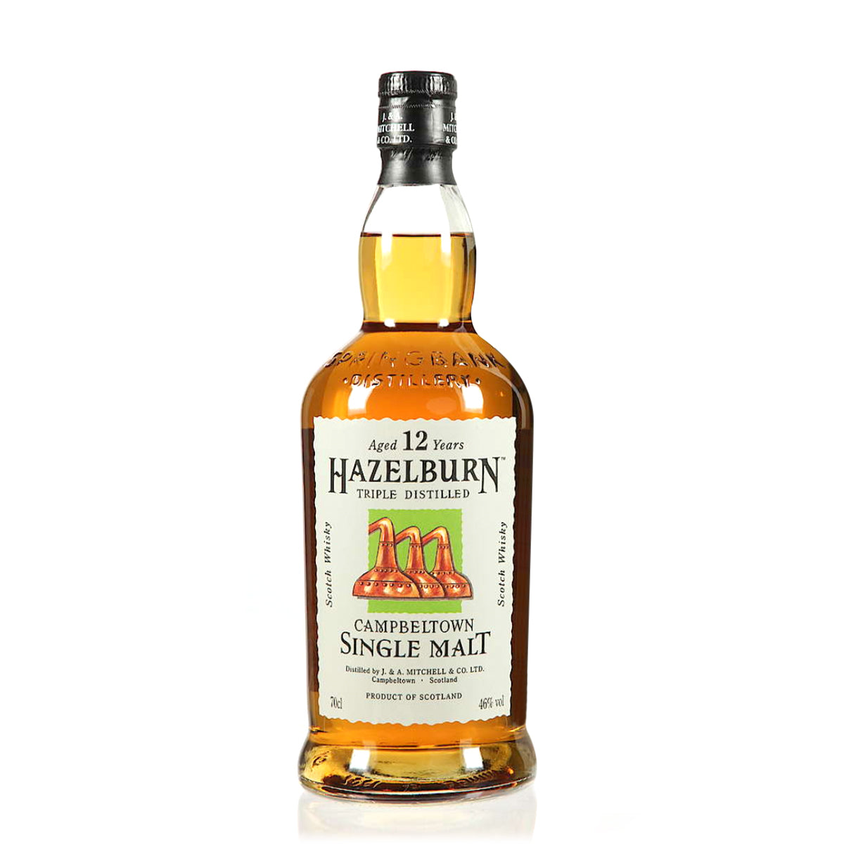 Hazelburn 12 Years Old Triple Distilled 46% 700ml – Maltism